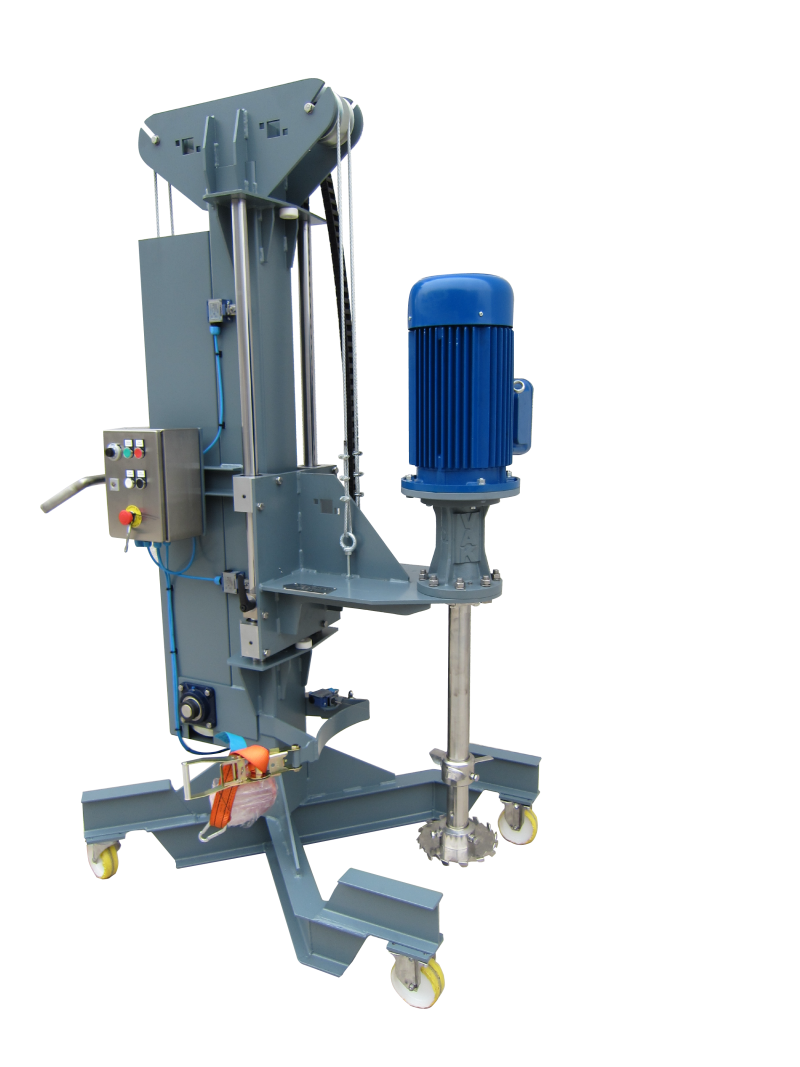 Fixed or mobile supports for agitators - According to the needs of each ...