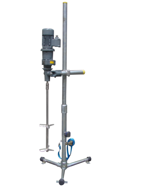 Fixed or mobile supports for agitators - According to the needs of each ...