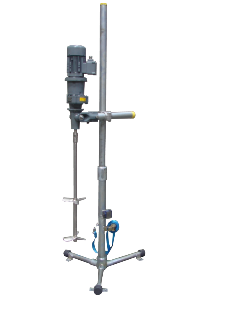 Fixed or mobile supports for agitators - According to the needs of each ...